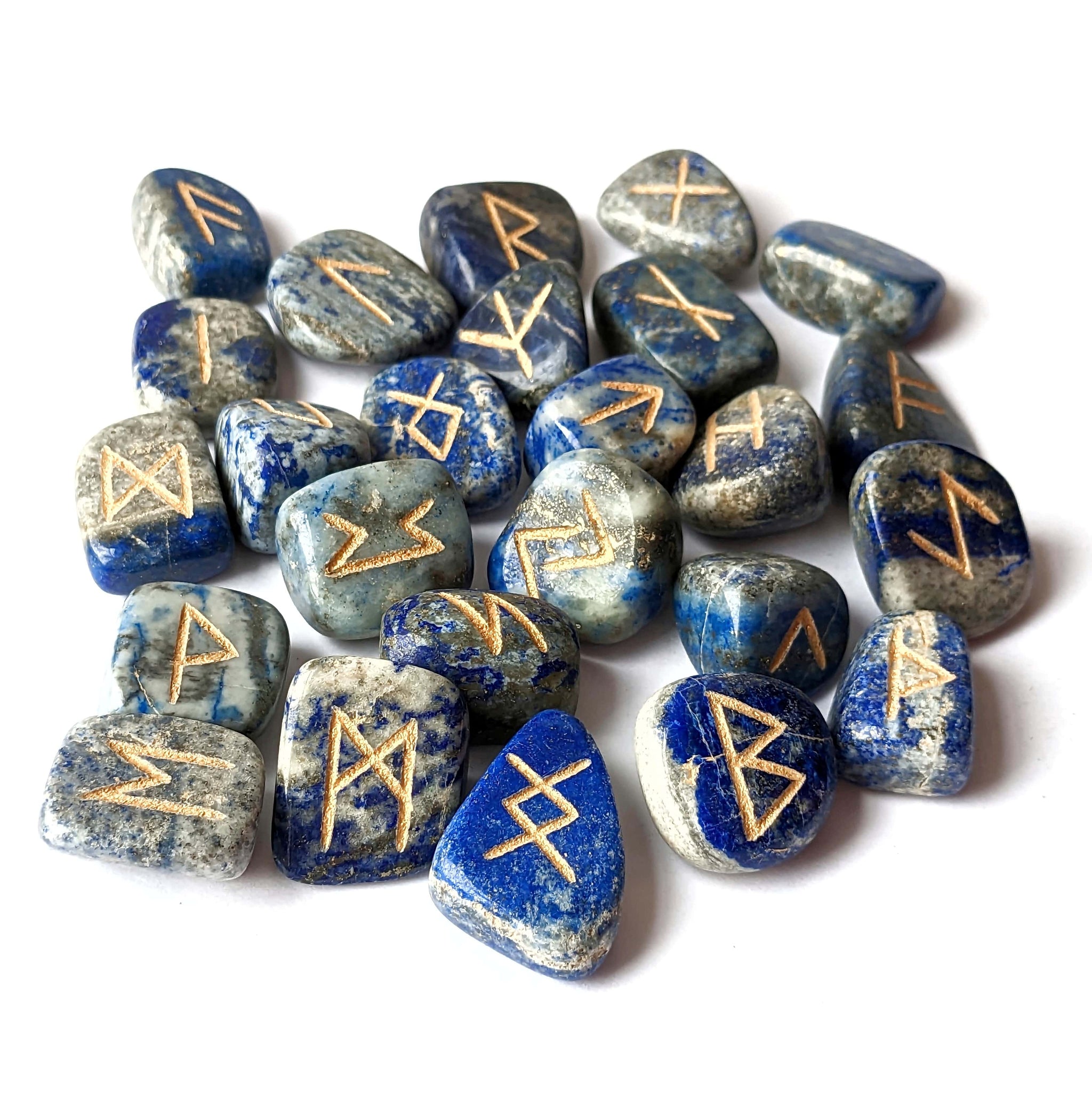 Runes viking Lapis lazuli
