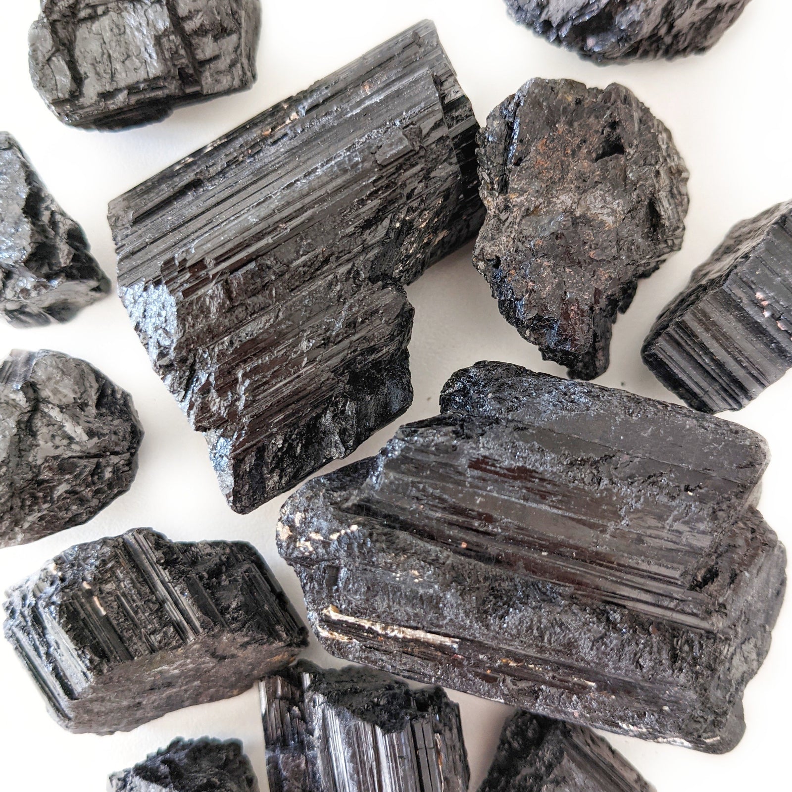 Tourmaline noire Brute - Pierre & Minéral Naturel -Lithothérapie